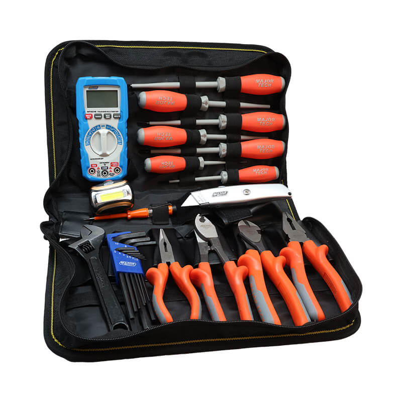 11 Piece Toolkit with Digital Multimeter | MajorTech