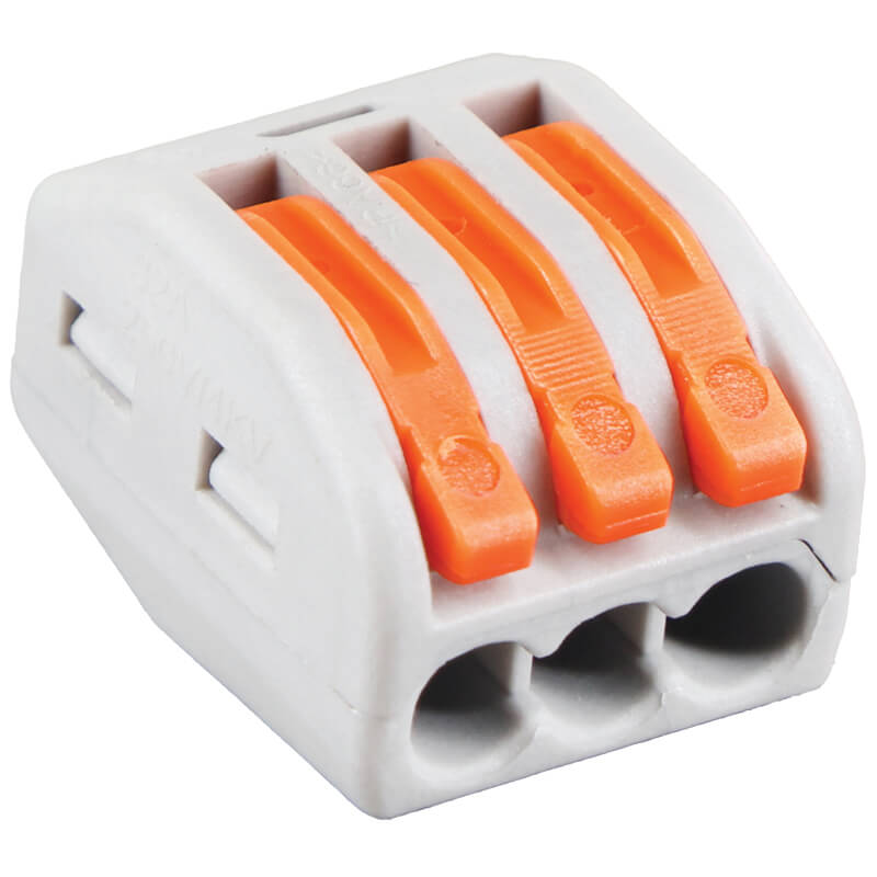 3-Pole Splicing Connector Blocks | MajorTech