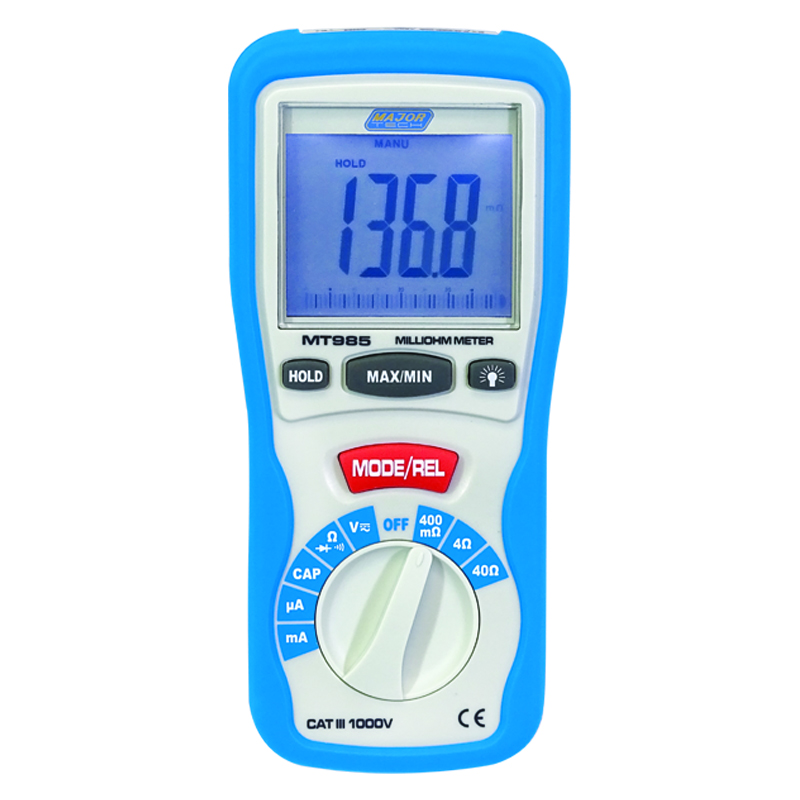 Digital 10A Micro-ohm Meter | MajorTech