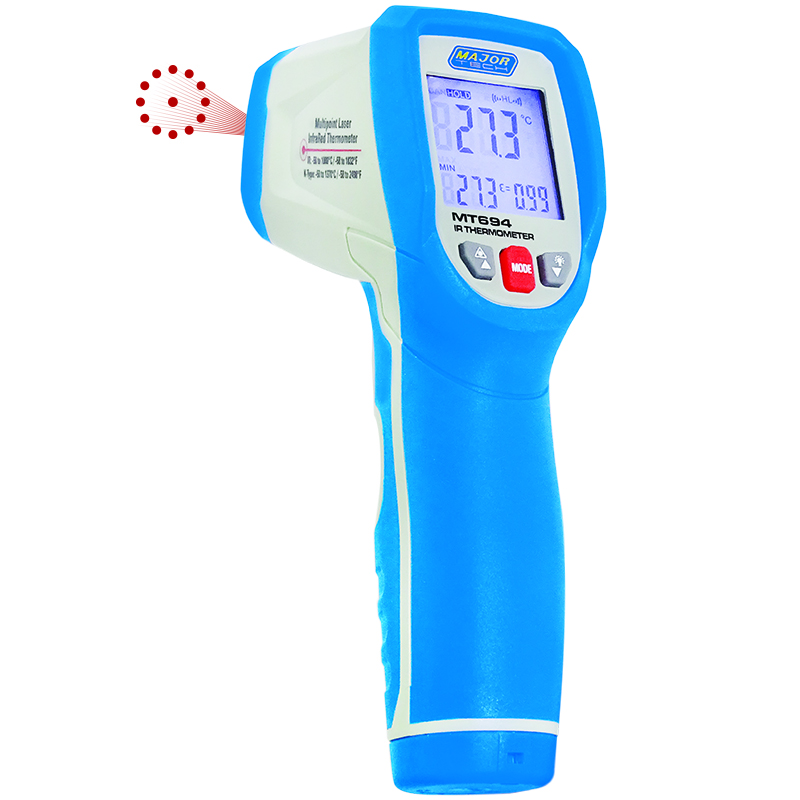 Infrared Thermometer with Multipoint Laser | MajorTech