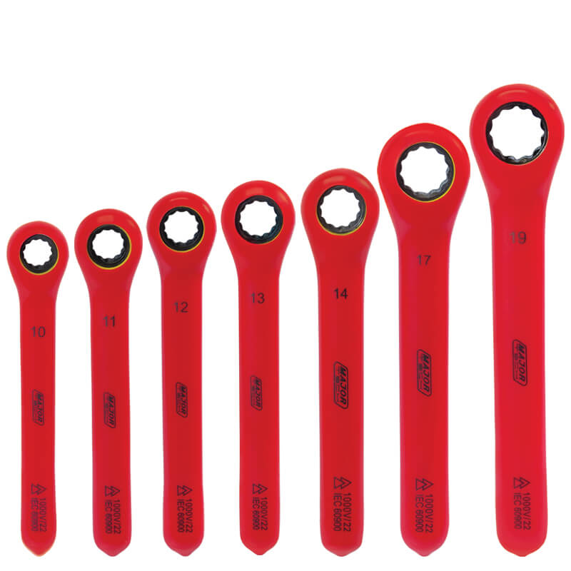 1000V AC/1500V DC Insulated Ring Gear Wrench | MajorTech